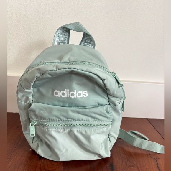 adidas | Bags | Adidas Mint Green Mini Backpack | Poshmark